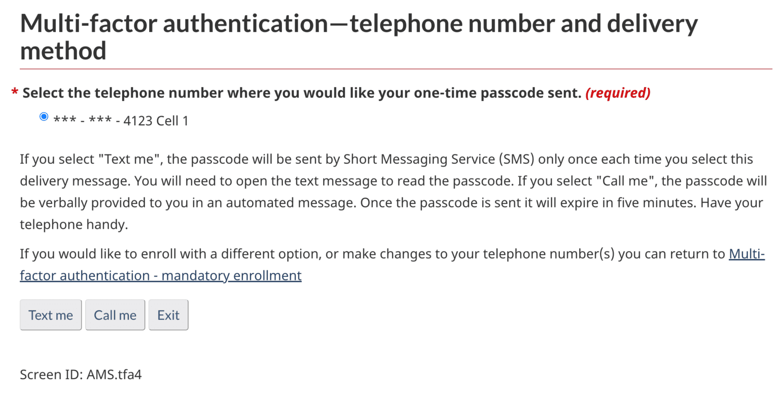 CRA Account Creation